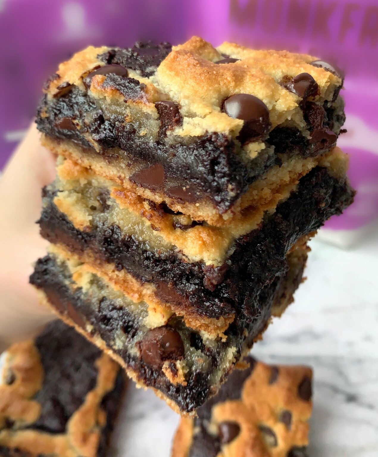 Keto Brookies - BakeToBeFit