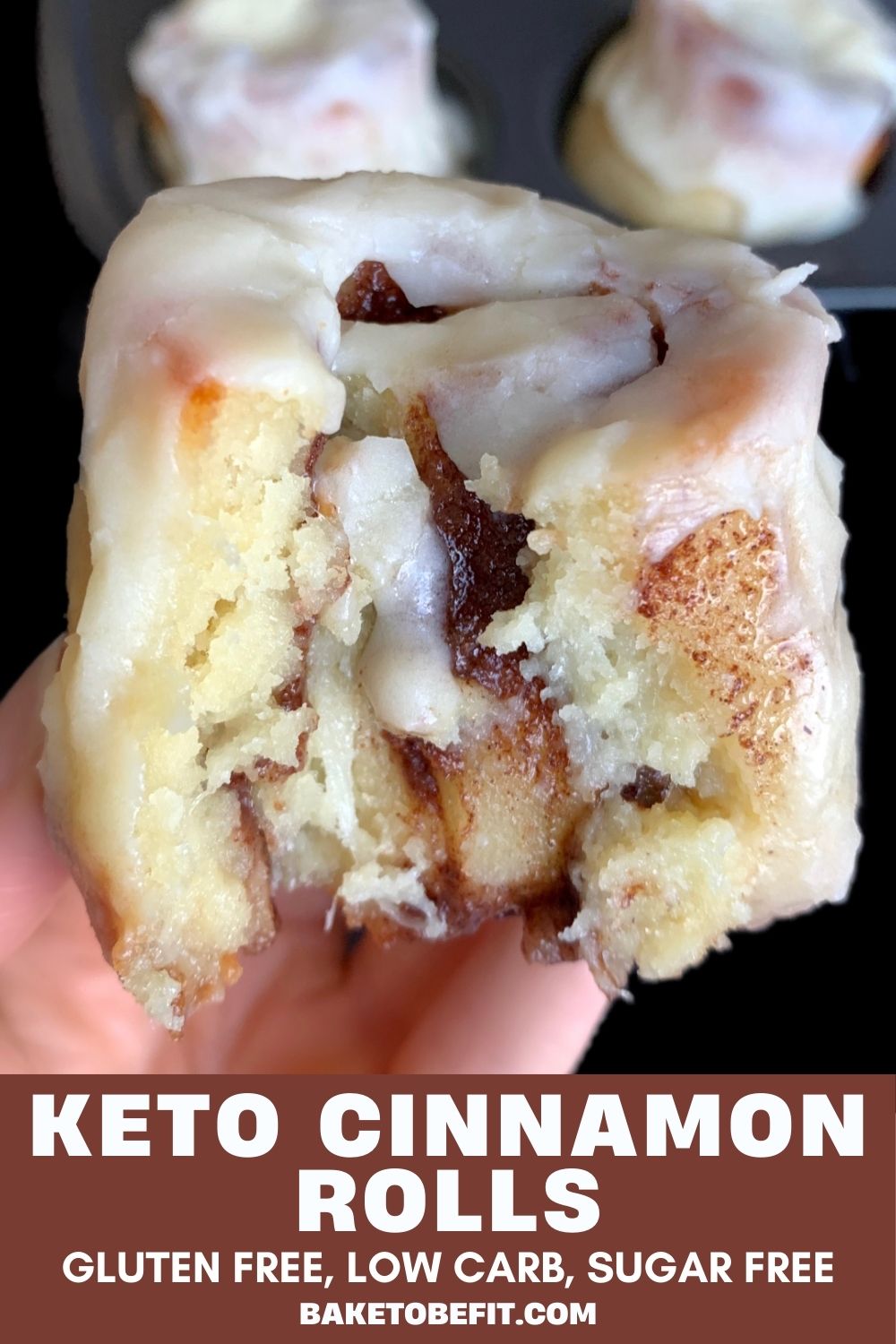 Low-Carb, Keto Cinnamon Buns (Easy Recipe!) - BakeToBeFit